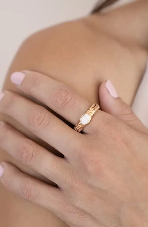Ettika Opal Flex Ring