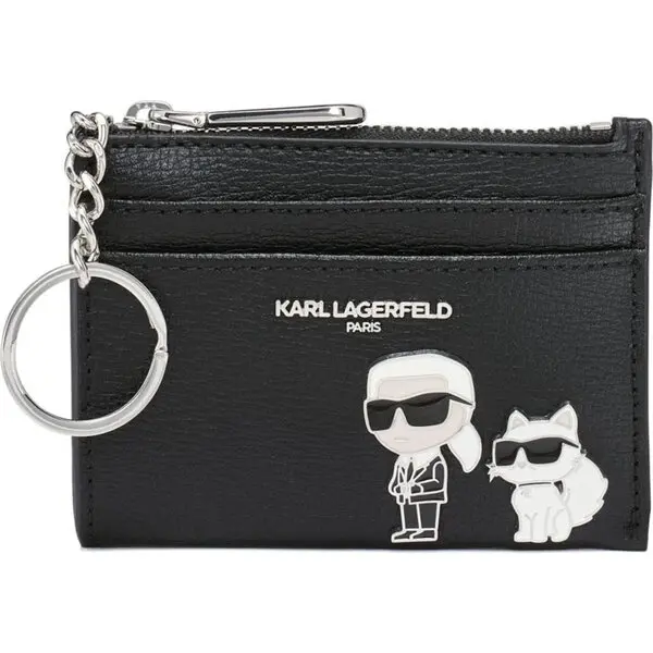 Karl Lagerfeld Paris Karl Card Case - Black Combo