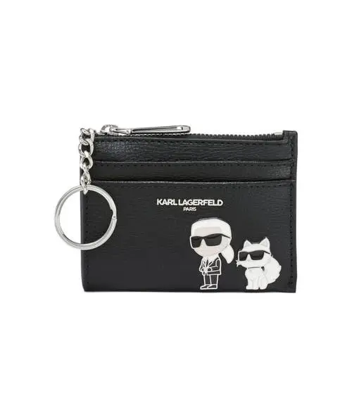 Karl Lagerfeld Paris Karl Card Case - Black Combo