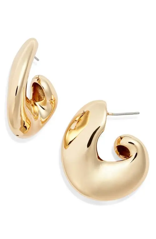 Jenny Bird Gigi Hoop Earrings - High Polish Gold