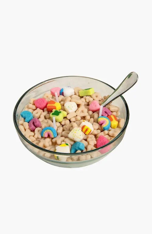 SOUTHLAKE GIFTS Lucky Charms Cereal Candle 2.0 - Off-white / Multicolor