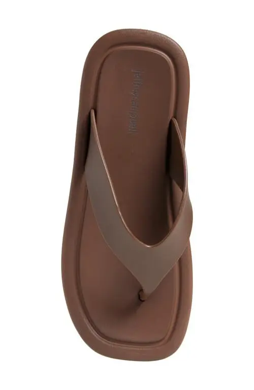 Jeffrey Campbell Darcie Platform Flip Flop - Brown