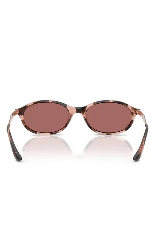 VOGUE 52mm Oval Sunglasses - Dark Violet