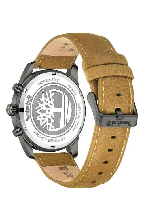 Timberland Northbridge Multifunction Chronograph Strap Watch - Tan