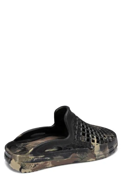 LUSSO CLOUD Scenario Perforated Clog - Woodland Camo