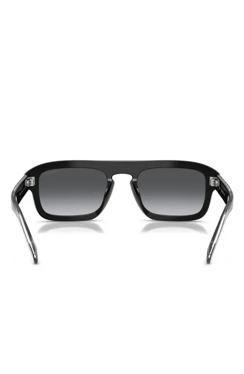 VOGUE 53mm Polarized Irregular Sunglasses