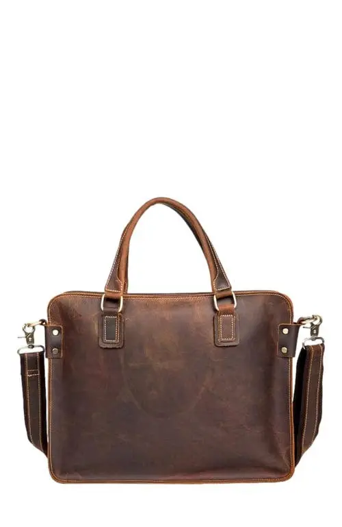 STEEL HORSE LEATHER The Viggo Briefcase