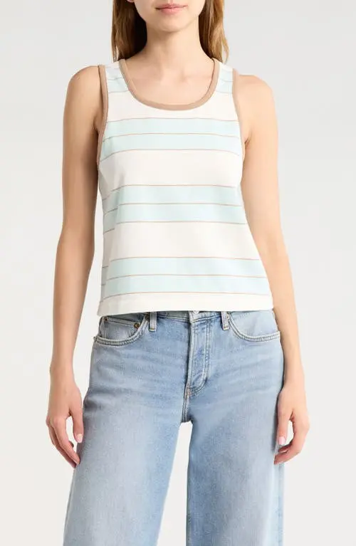 RE/DONE Bama Stripe Cotton Tank