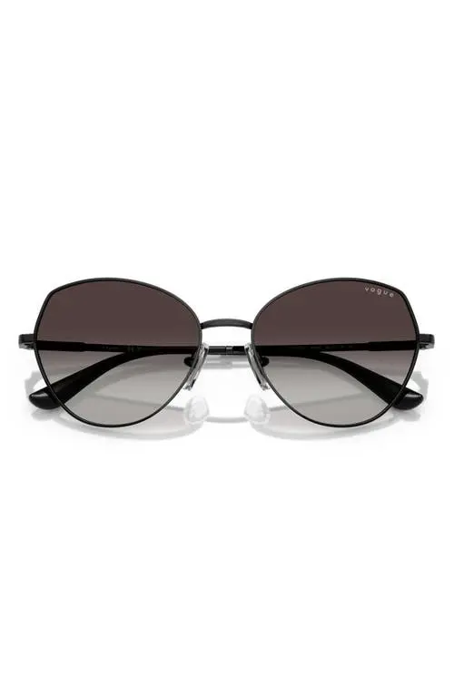 VOGUE 56mm Gradient Oval Sunglasses