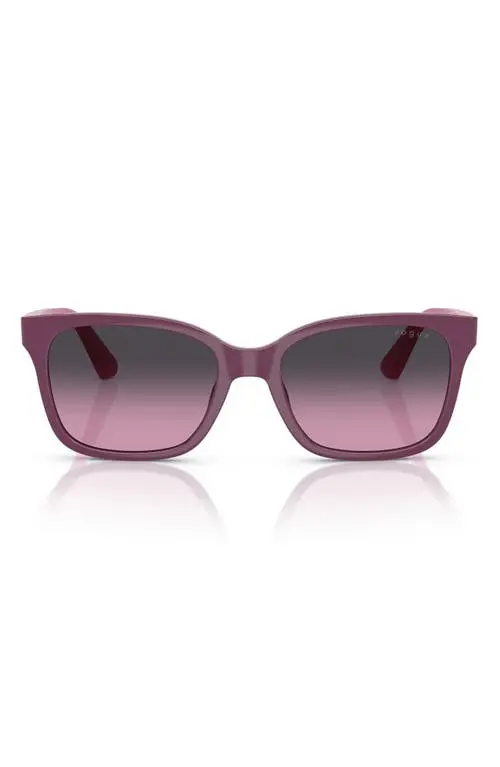 VOGUE 49mm Rectangular Sunglasses - Purple