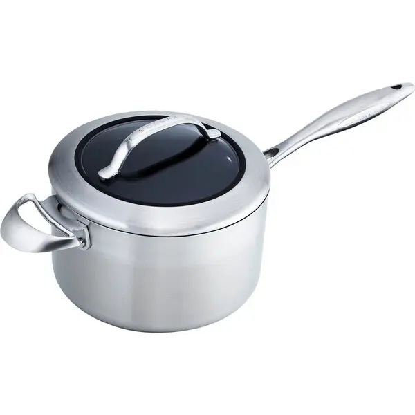 SCANPAN Ctx 4 Quart Saucepan With Lid - Silver