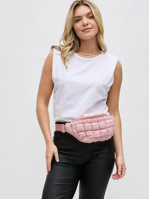 SOL AND SELENE Resurgence Belt Bag - Rose