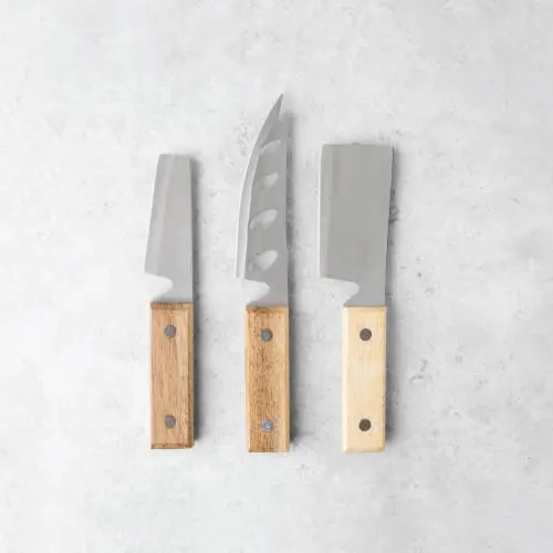 TWINE Rustic Cheese Knives Set Of 3