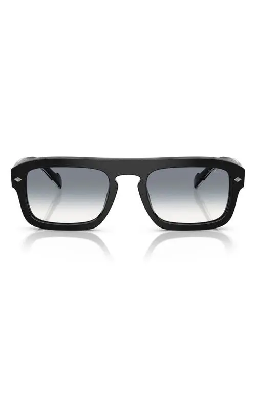 VOGUE 53mm Gradient Square Sunglasses - Black