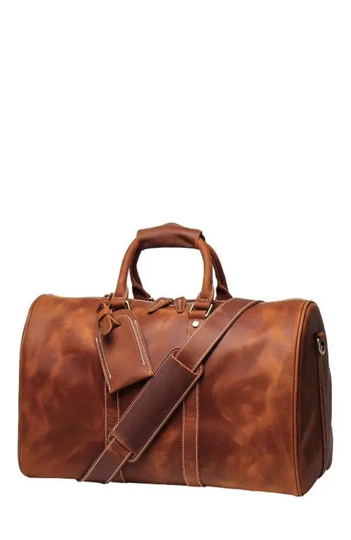 STEEL HORSE LEATHER The Brandt Weekender Duffle Bag