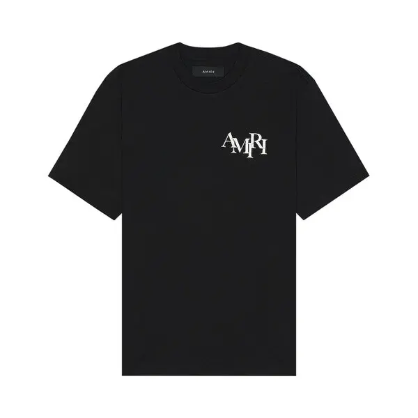 Amiri Staggered Logo Tee