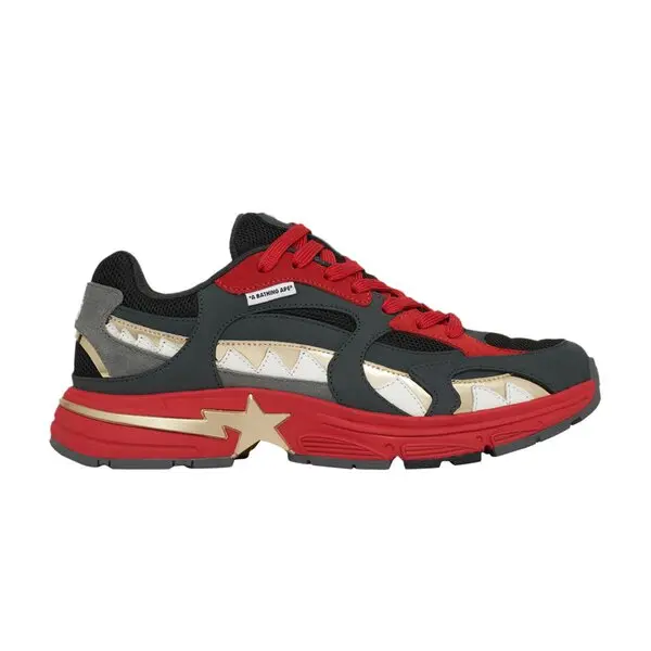 A BATHING APE Shark Sta M1 'country Pack China' Sneakers - Black
