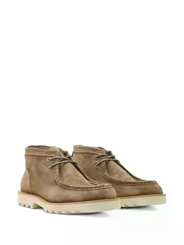 ALLSAINTS Skiff Suede Boots - Neutrals