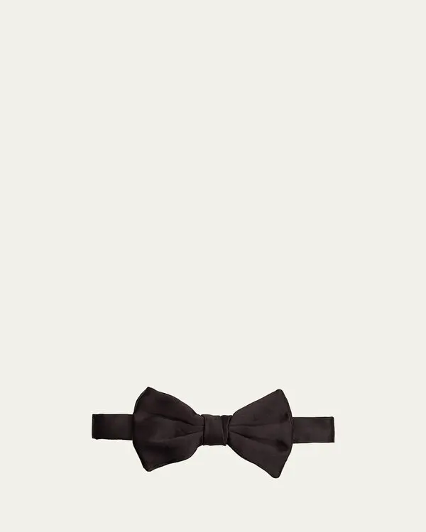 Giorgio Armani Pre-tied Bow Tie - Black