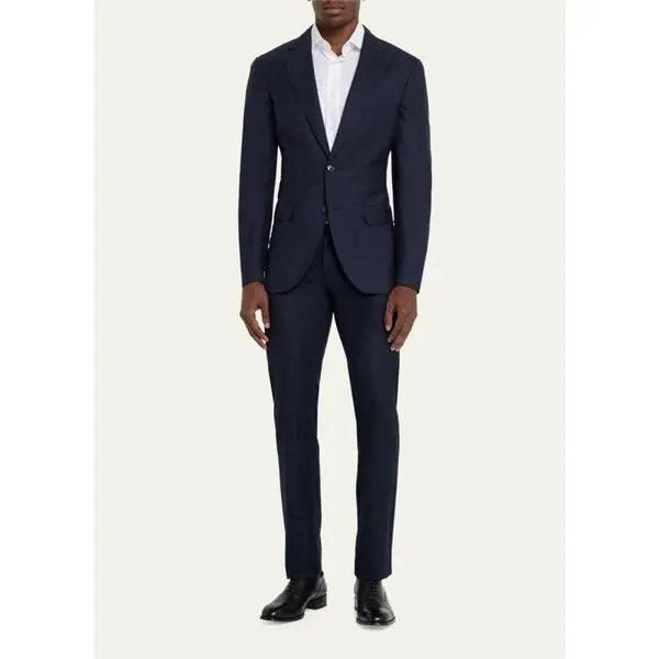 Brioni Solid Wool-silk Blazer