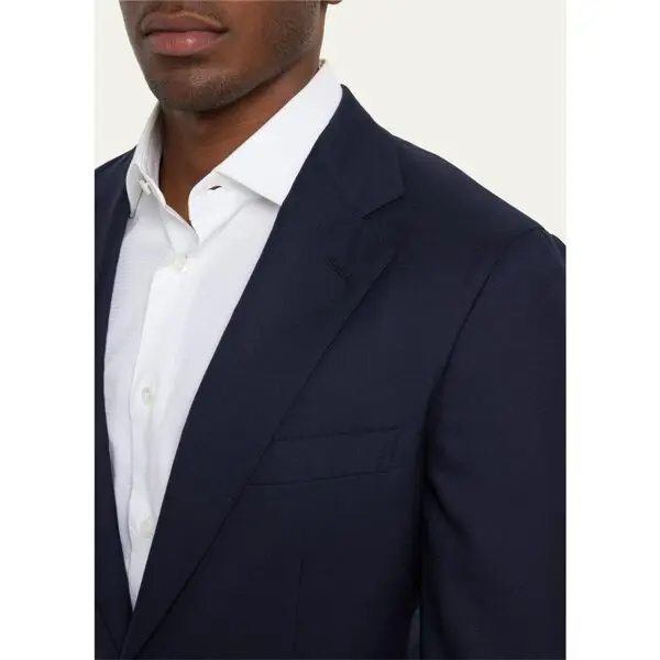 Brioni Solid Wool-silk Blazer