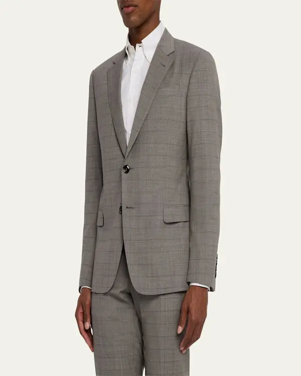 Giorgio Armani Windowpane Suit