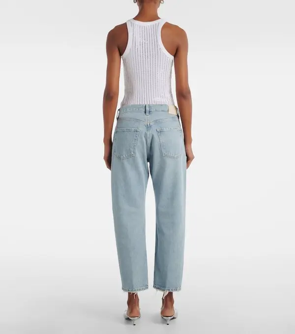 Citizens Of Humanity Winslow Cropped Straight Jeans - Blue