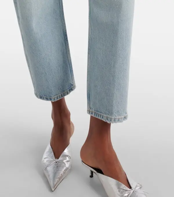 Citizens Of Humanity Winslow Cropped Straight Jeans - Blue