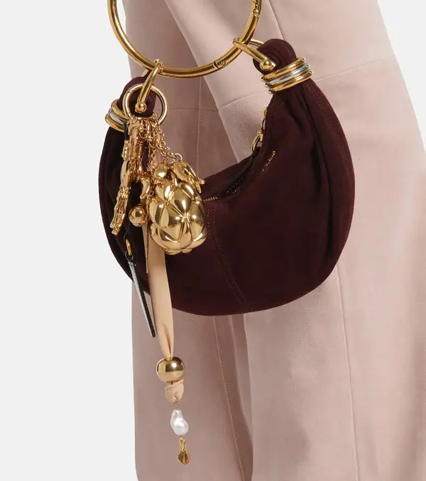 Chloé Giga Pineapple Leather Bag Charm