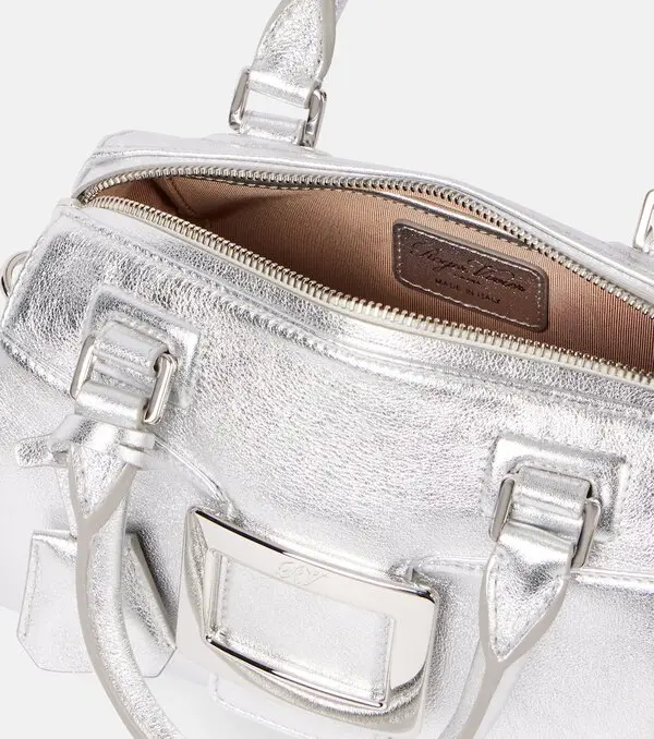 ROGER VIVIER Belle Vivier Mini Metallic Tote Bag