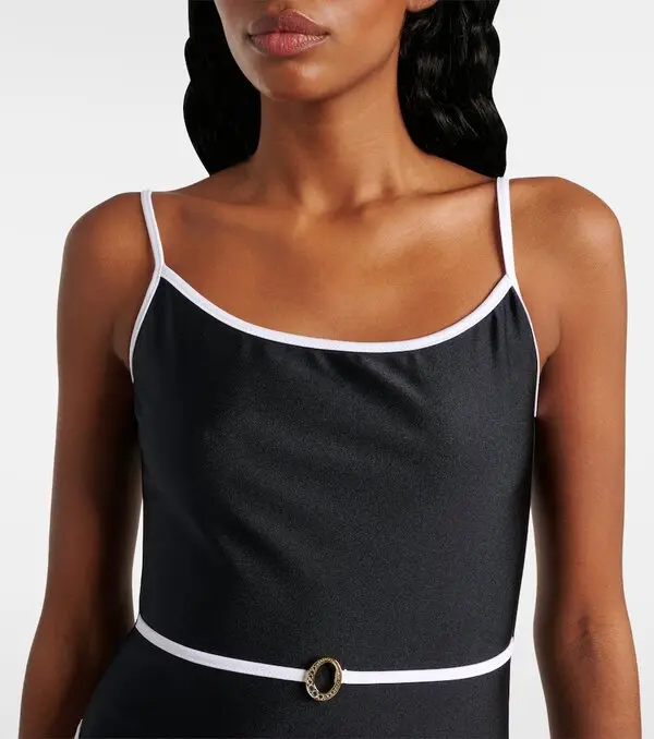 Oseree Belted One-piece Swimsuit