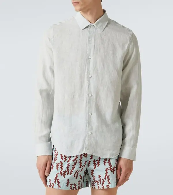 Orlebar Brown Giles Linen Shirt
