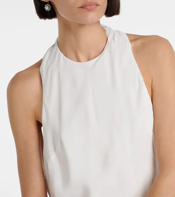 Simone Rocha Bow-detail Open-back Gown