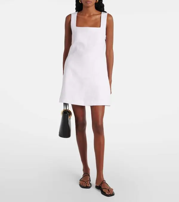 Posse Alice Mini Dress - White | Editorialist