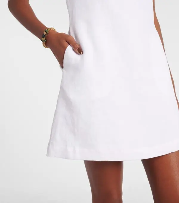 Posse Alice Mini Dress - White | Editorialist