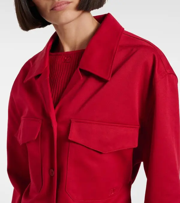 COURREGES Logo Shirt - Red