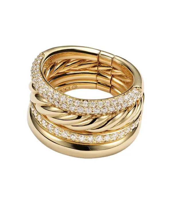 David Yurman Mercer Ring With Diamonds