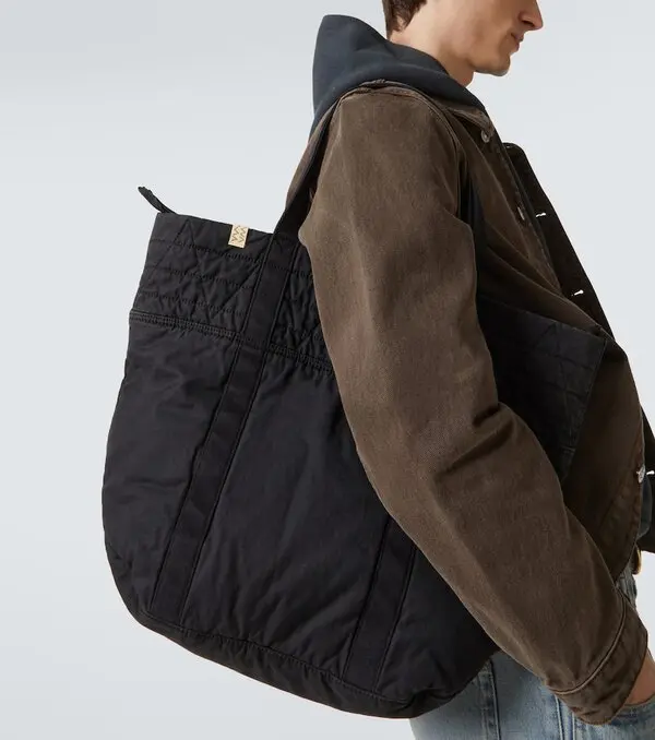 Visvim N.A.P Canvas Tote - Black | Editorialist
