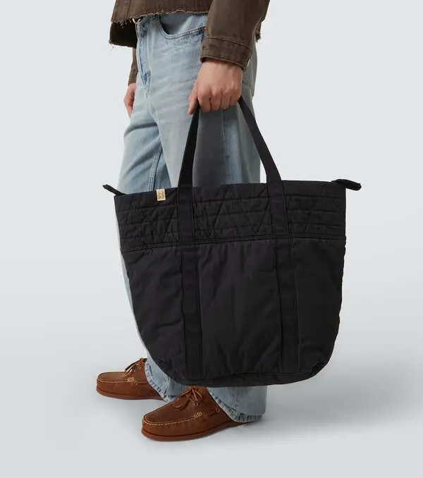 Visvim N.A.P Canvas Tote - Black | Editorialist