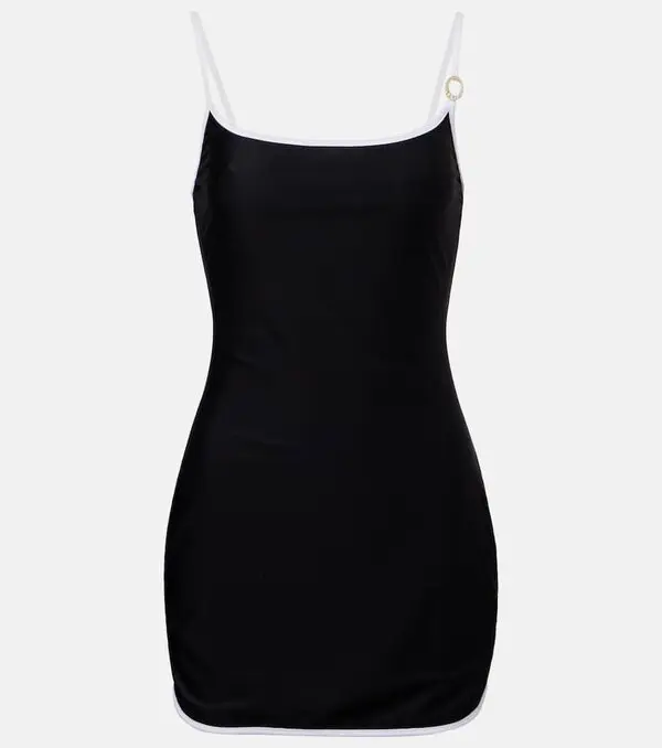 Oseree Jersey Minidress