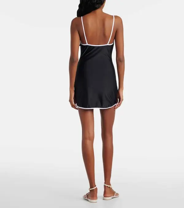 Oseree Jersey Minidress