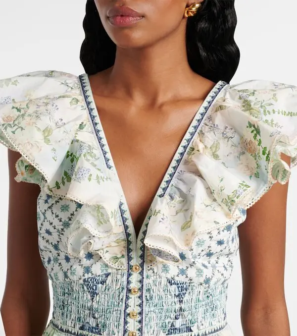 Camilla Crystal-embellished Minidress - Multicoloured