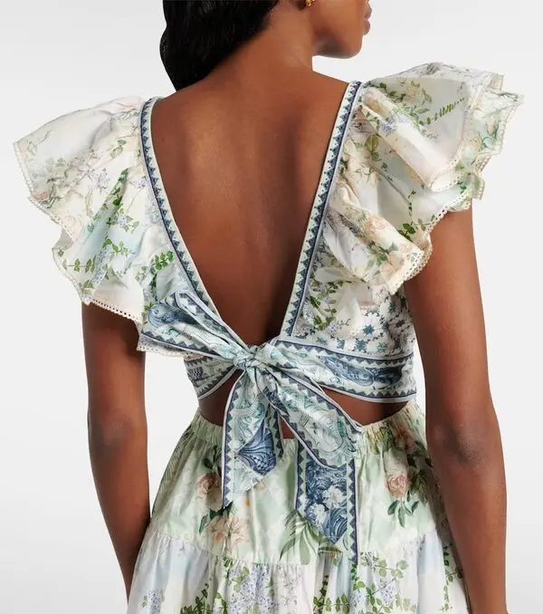 Camilla Crystal-embellished Minidress - Multicoloured