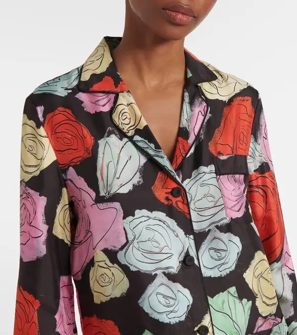 Marni Floral Silk Shirt