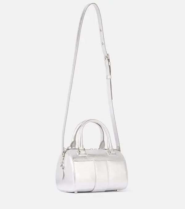 ROGER VIVIER Belle Vivier Mini Metallic Leather Tote Bag
