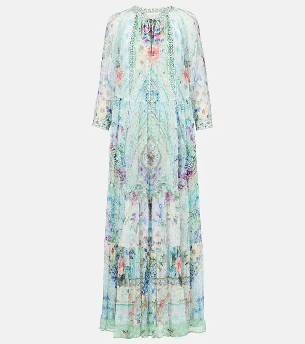 Camilla Crystal-embellished Maxi Dress - Multicoloured
