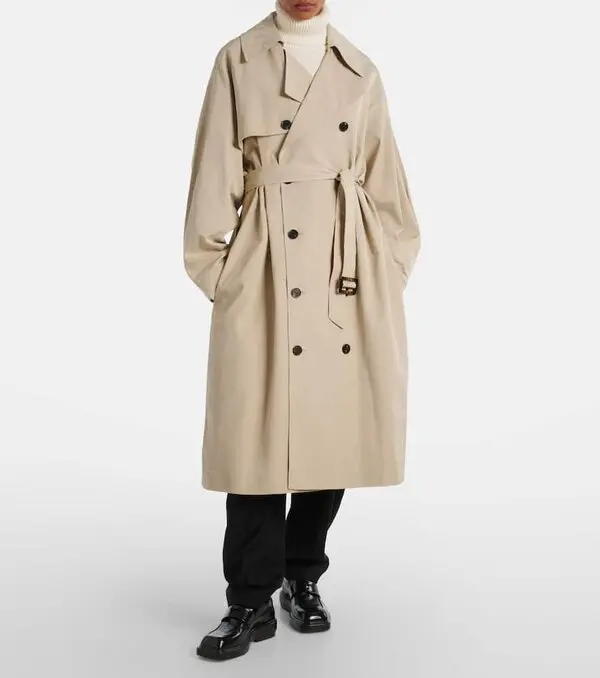 THE FRANKIE SHOP Mavis Oversized Trench Coat