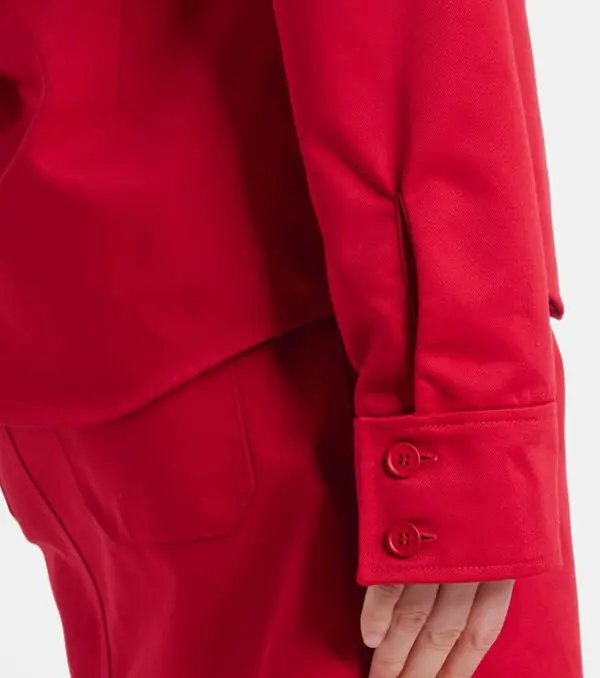 COURREGES Logo Shirt - Red