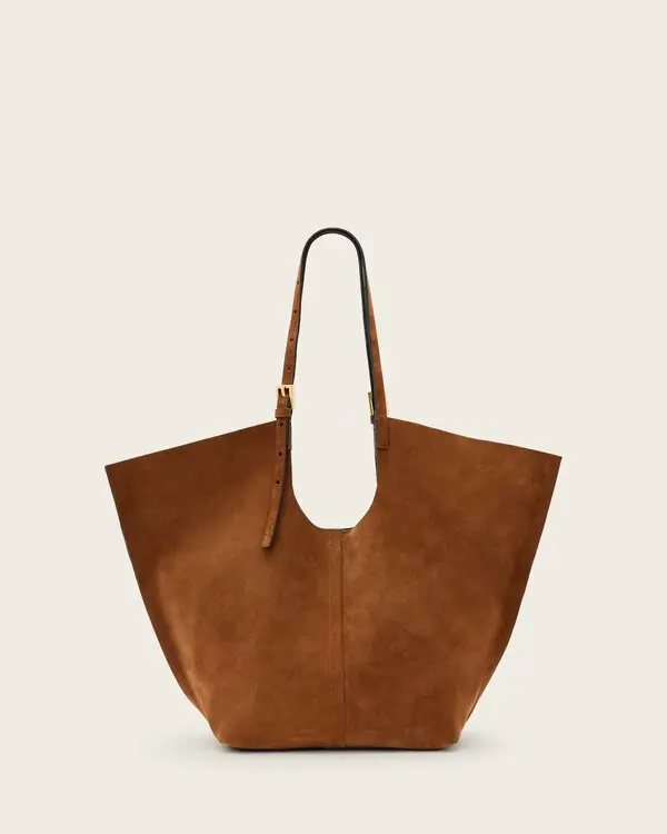 ALLSAINTS Ara Suede Tote