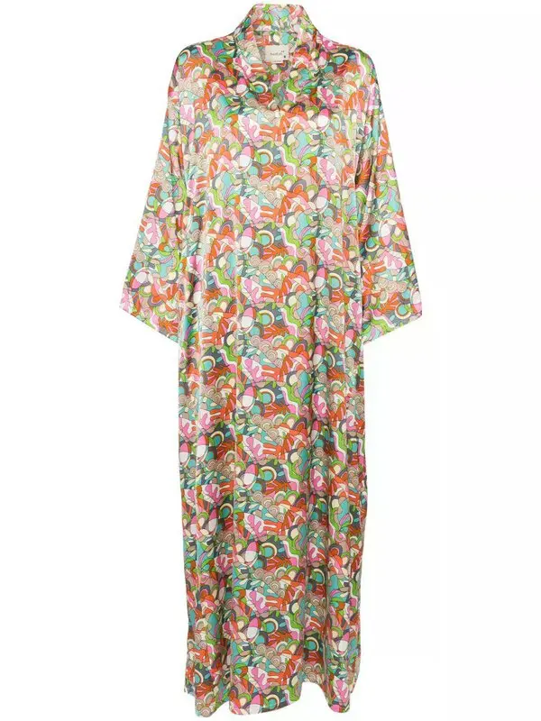 BAMBAH Kaleidoscopic Kaftan - Pink